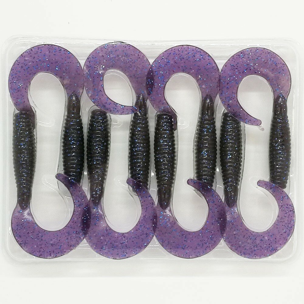 Силиконовая приманка Crazy Fish ANGRY SPIN 2 21-45-99-6