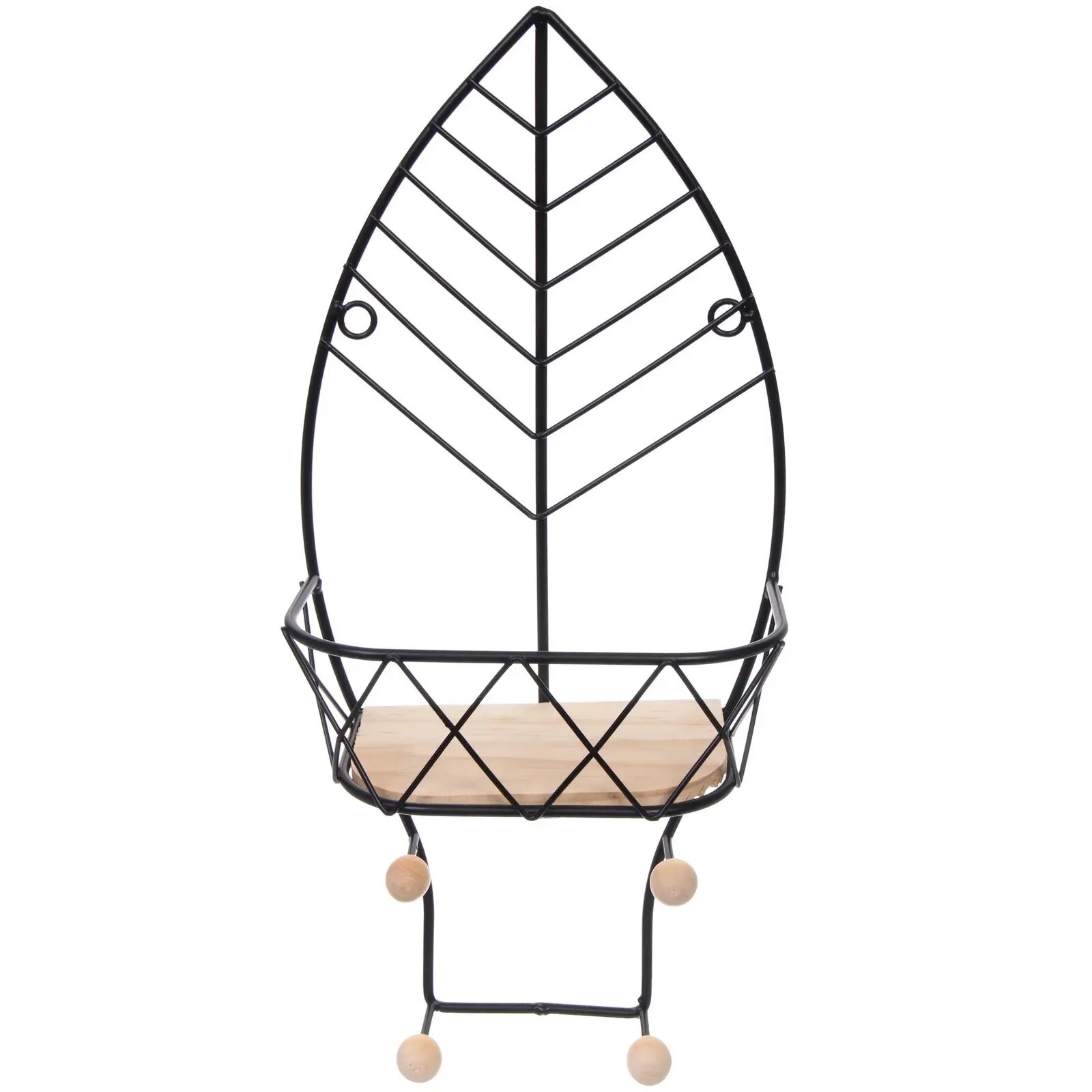 Ключница настенная металлическая «лофт вост», черная, 19.5х10х41см, стильный дизайн