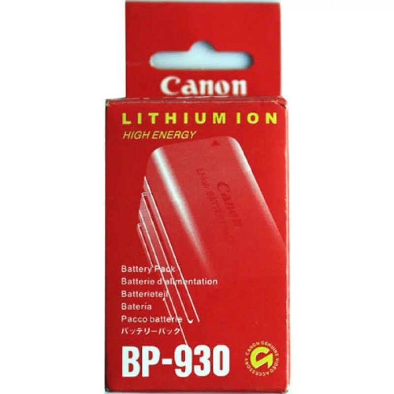 Аккумулятор Canon BP-930