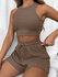 Комплект одежды , размер S, beige