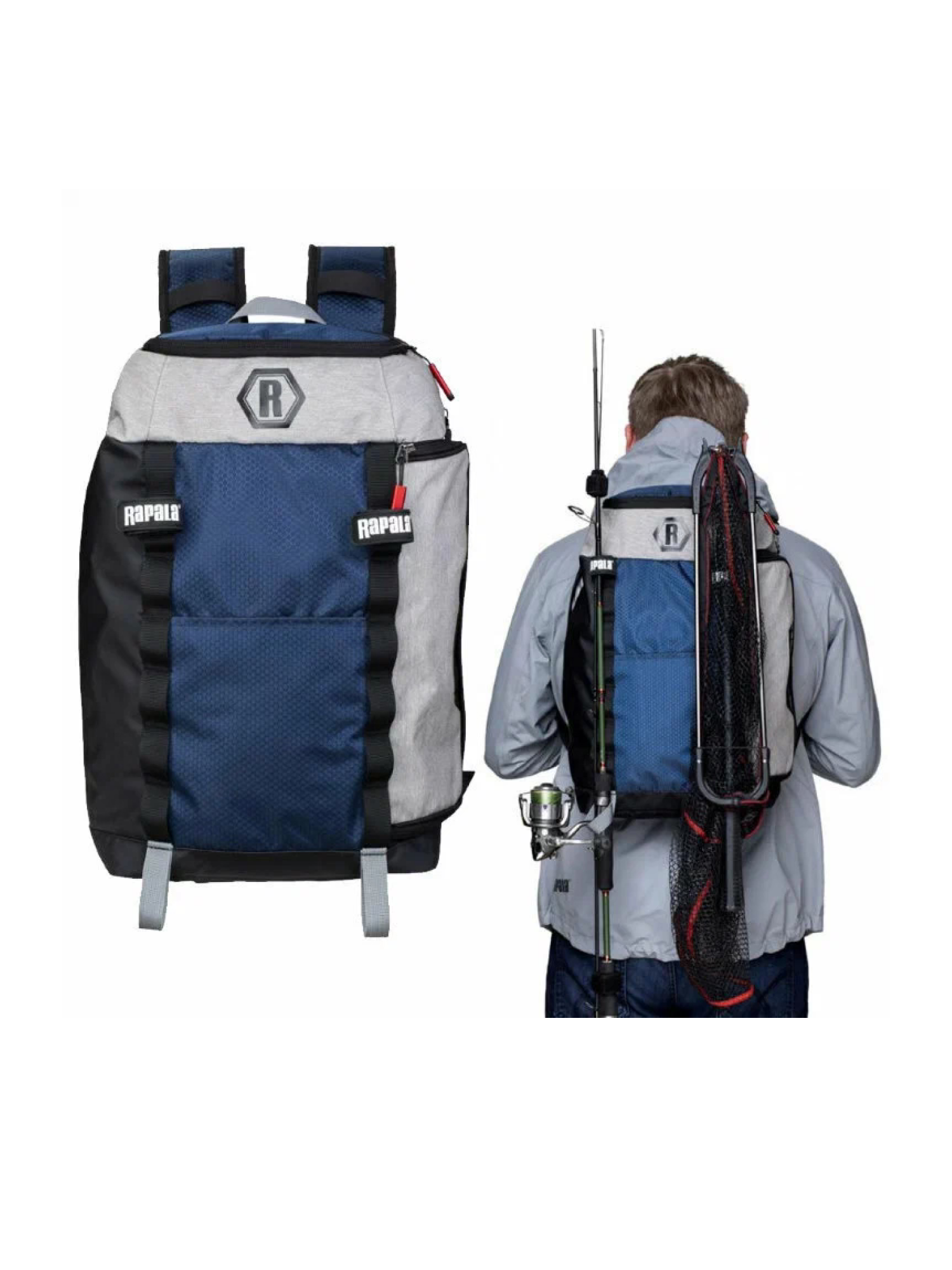 Рюкзак Rapala COUNT DOWN SLING, для рыбалки, непотопляемый, мультиколор