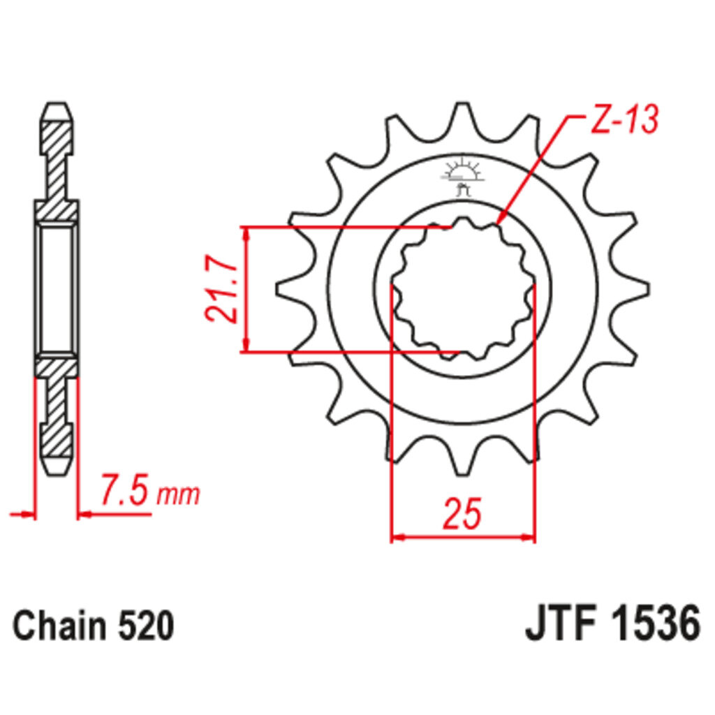 Звезда ведущая , JT 1536.16