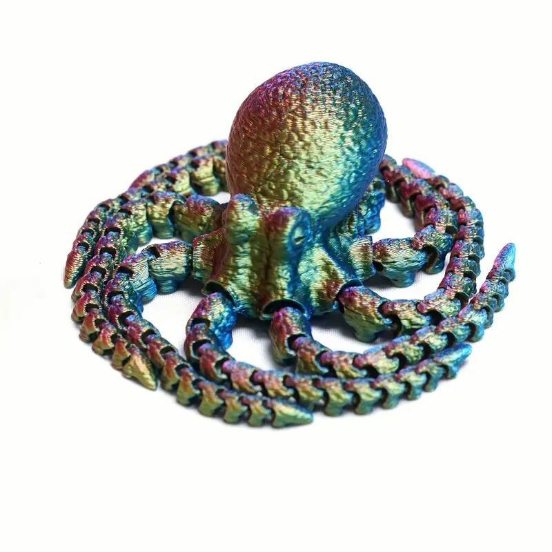 3D игрушка подвижный осьминог