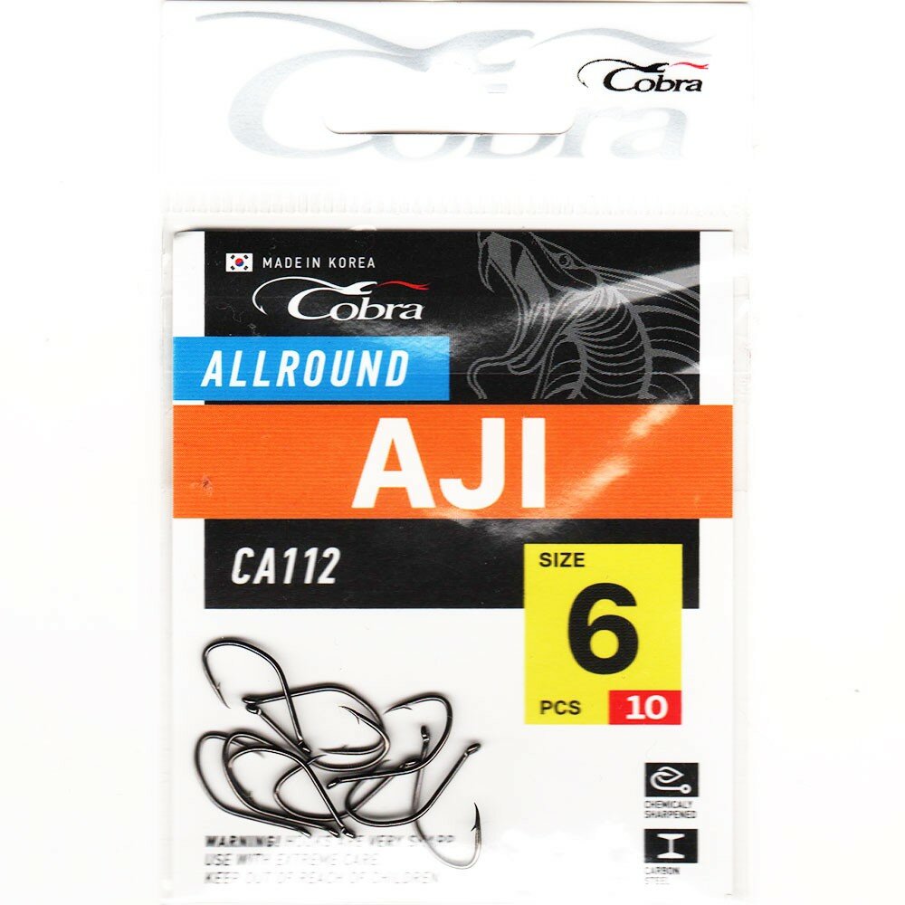 Крючки Cobra Allround AJI CA112 #006 (уп. 10 шт.)