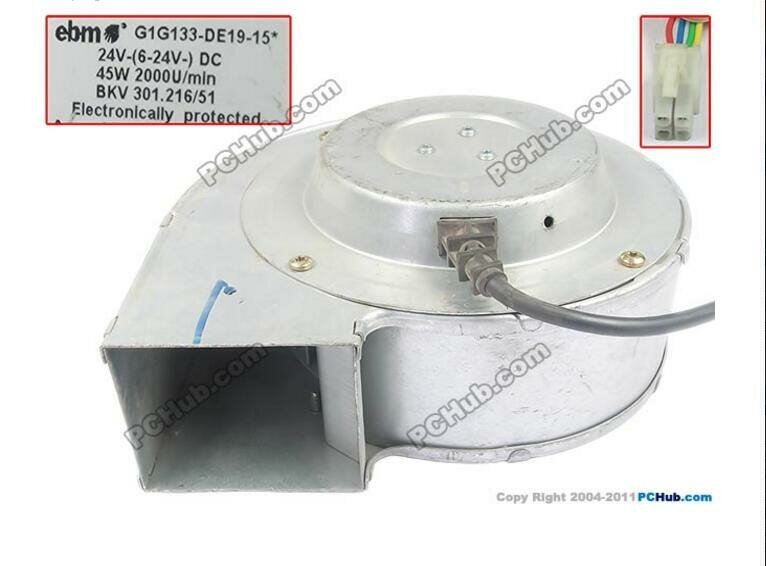 Ebmpapst G1G133-DE19-15 DC 24V 45W 180x170x82mm Server Blower Вентилятор