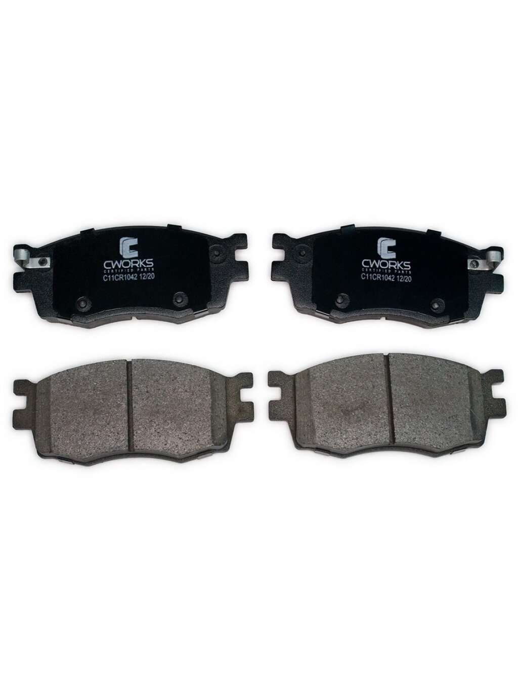 Колодки тормозные дисковые передние (Low Metallic) CWORKS C11CR1042