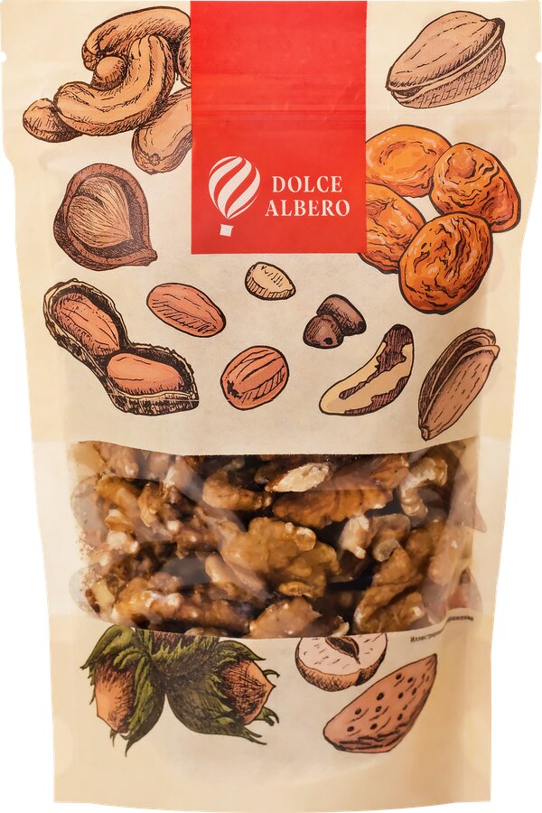 Орех грецкий DOLCE ALBERO очищенный, 100г