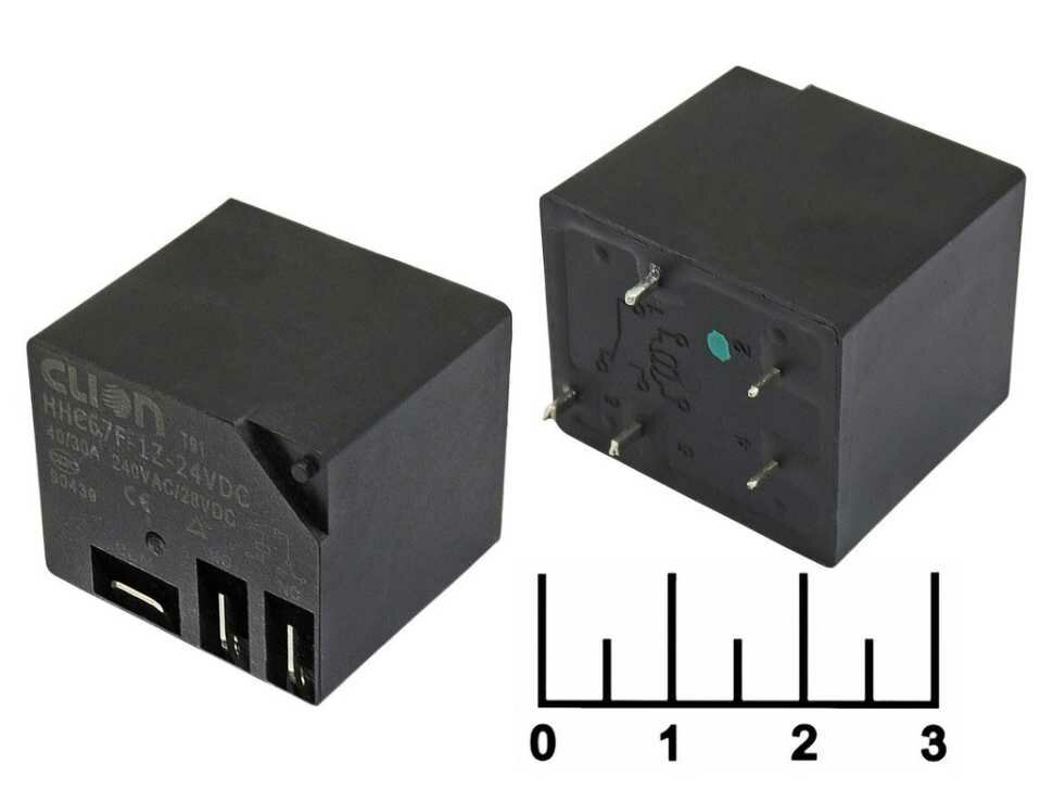Реле =24V 40A/240V HHC67F-1Z-24VDC