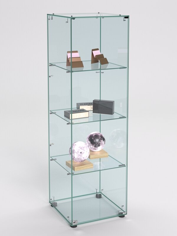 Витрина "стекло ХИТ продаж" №1 (закрытая, задняя стенка - стекло)