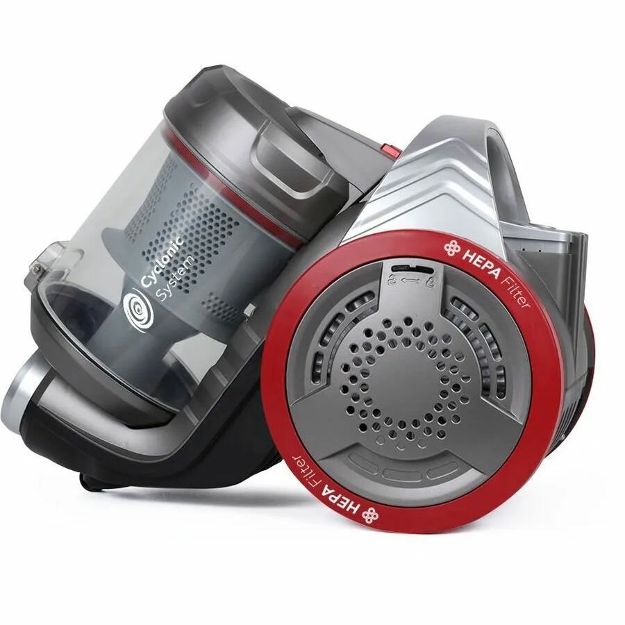 Пылесос BQ VC1606C Gray-red — фото 1