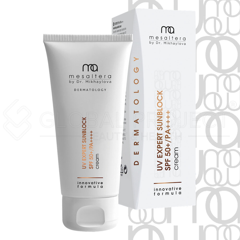 UV Expert SPF 50+/PA++++ увлажняющий солнцезащитный крем линии Mesaltera by Dr. Mikhaylova, 50 мл