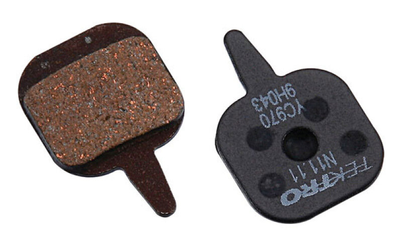 Тормозные колодки Tektro N11.11 дисковые металлические для IO disc. Черный