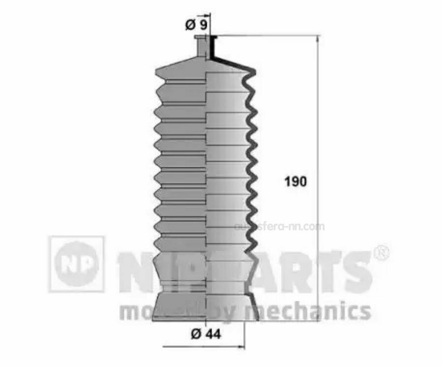 NIPPARTS J2847002 Пыльник рулевой рейки SUBARU IMPREZA/LEGACY I/II