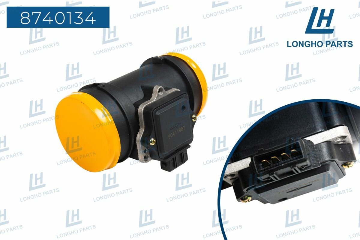 Датчик массового расхода воздуха для Опель Астра F, Омега B, Вектра A, B, Опель Астра Mk 3 8740134 LONGHO