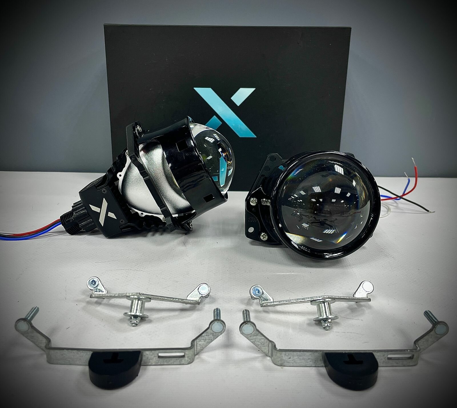 Би лед линзы для BMW X1 E84 2009-2015 c AFS - BI-LED Dixel YH3 5000K Холодный