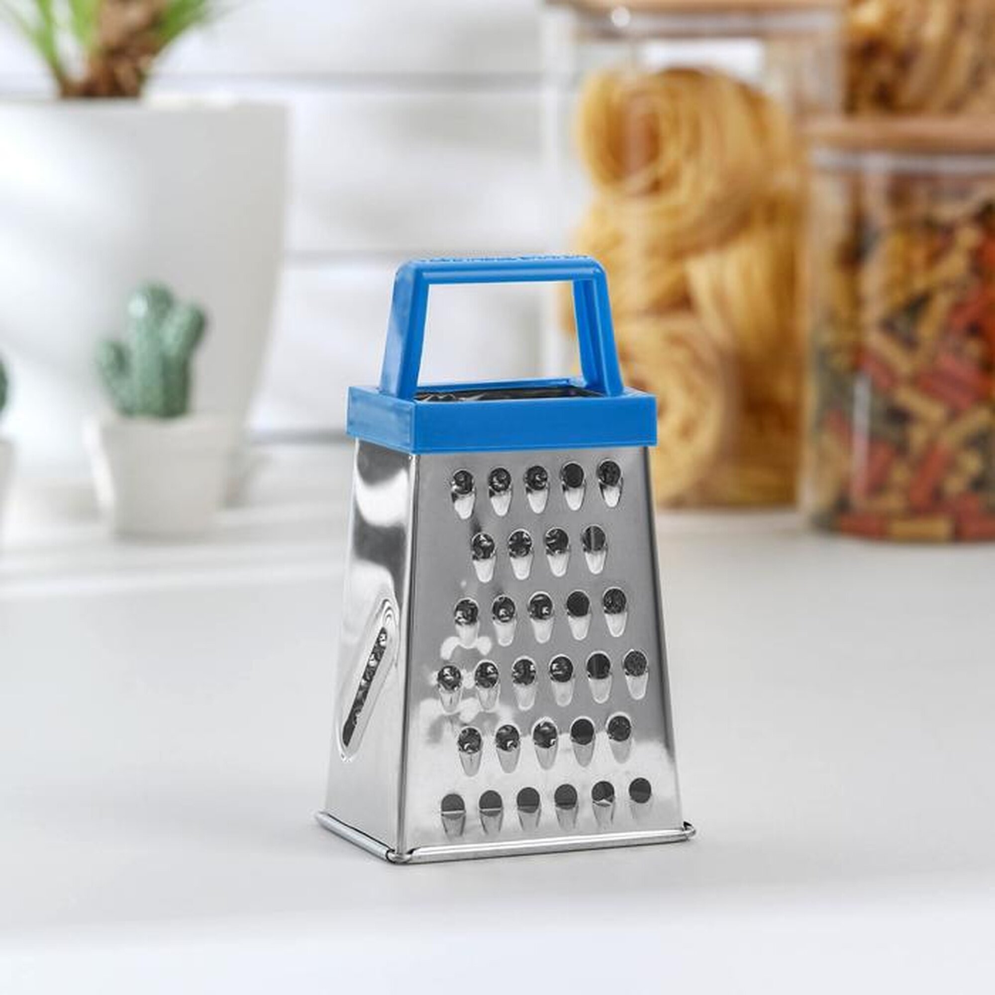 Терка SKYPHOS «Классика», пластик/металл, 15 см, разноцветный