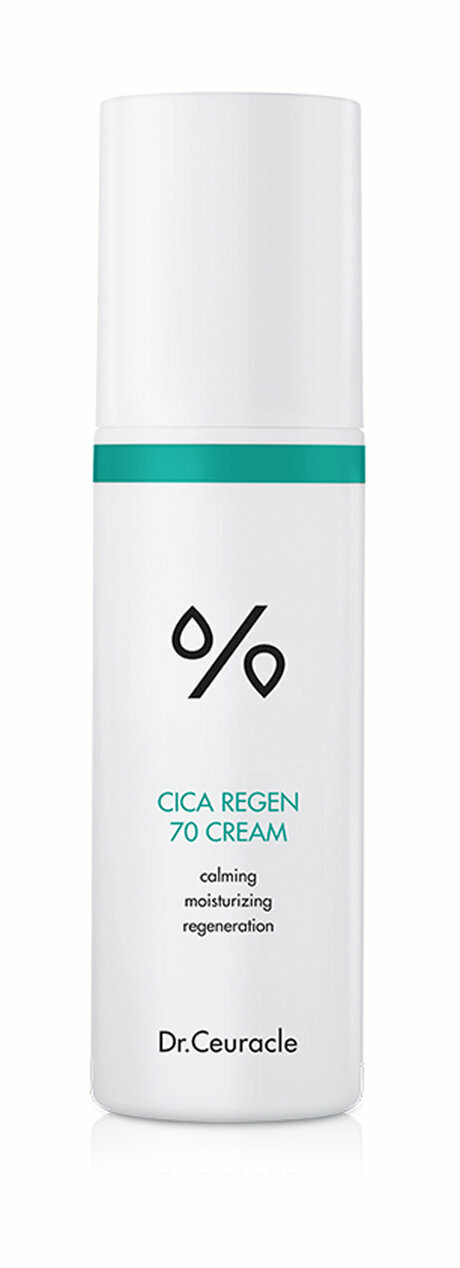 DR.CEURACLE Cica Regen 70 Cream Крем для лица с центеллой, 50 мл