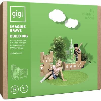 Картонные кубики GIGI BIG, 30 штук