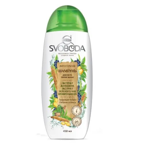 Свобода шампунь для всех типов волос 430 мл 1 шт