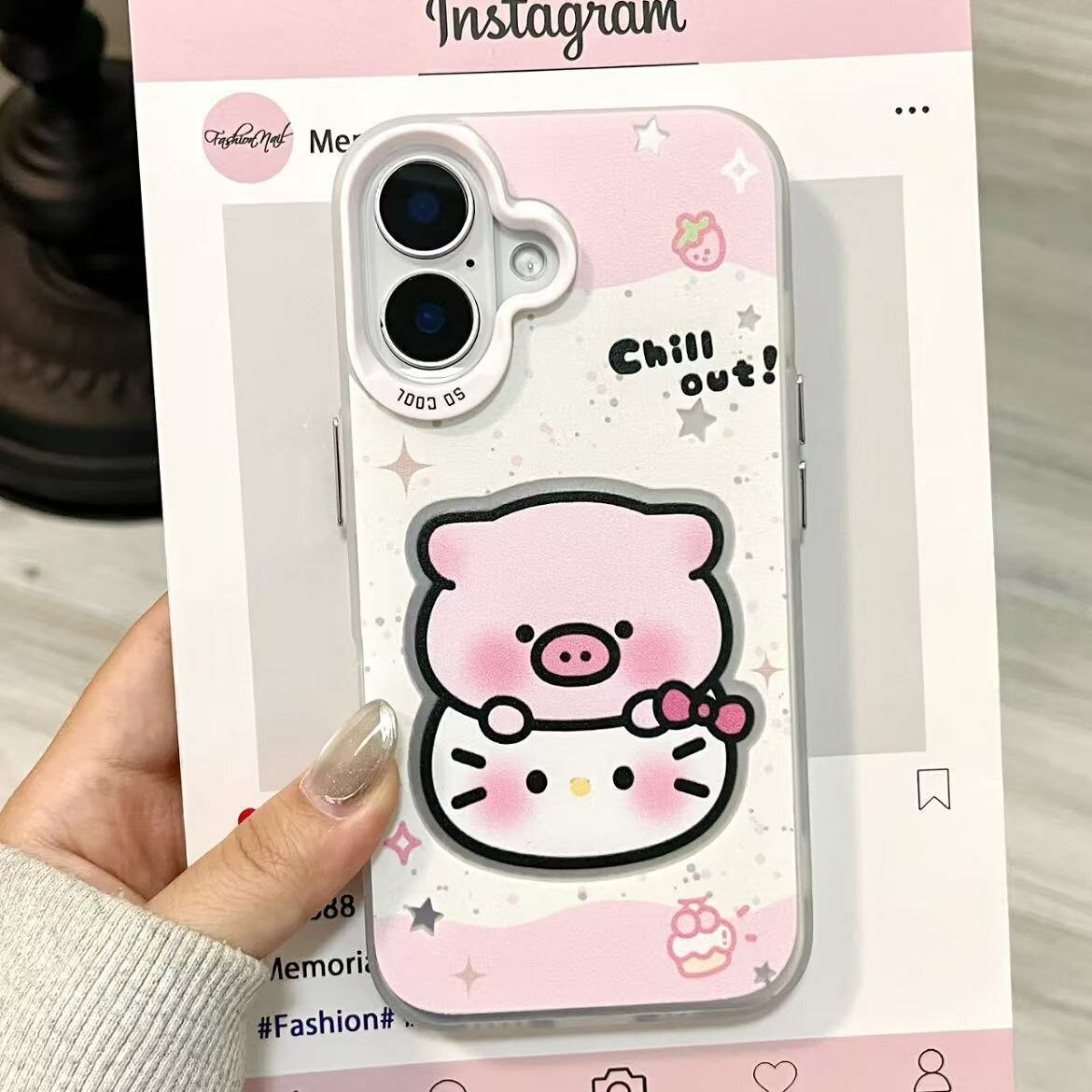 Чехол "New Style", для Apple 7, серебристый, защита от падения