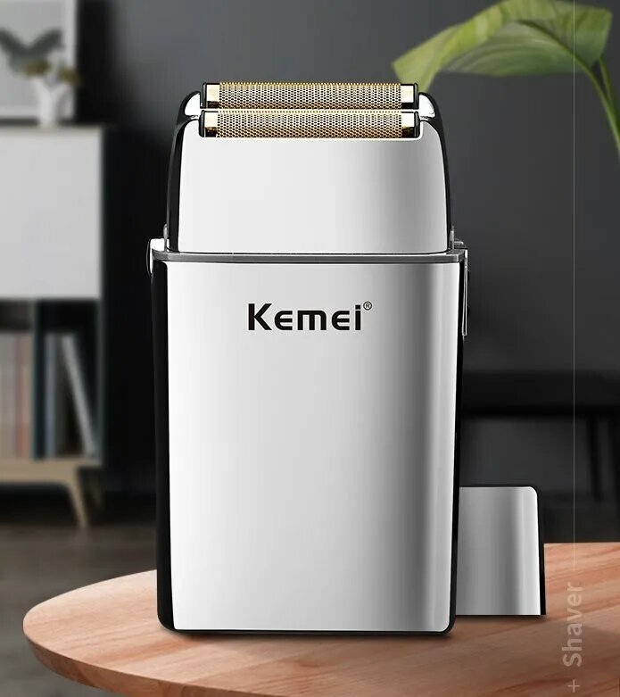 Kemei Электробритва MARKA KM02028, серебристый