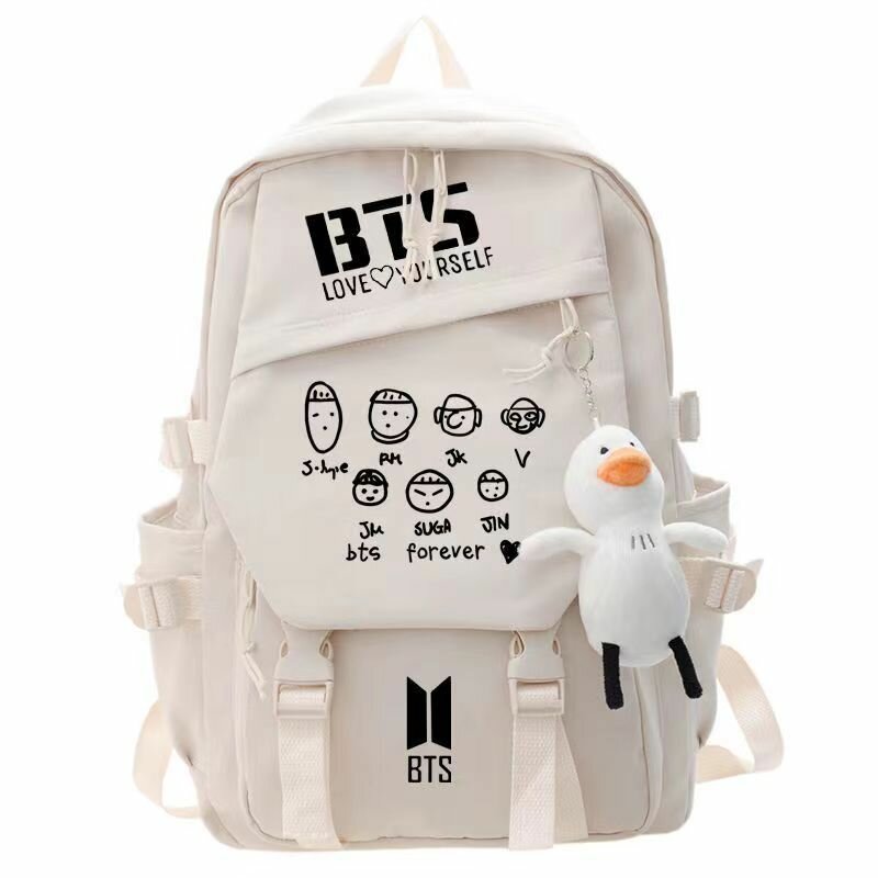 (Hot)BTS школьные рюкзаки Backpack