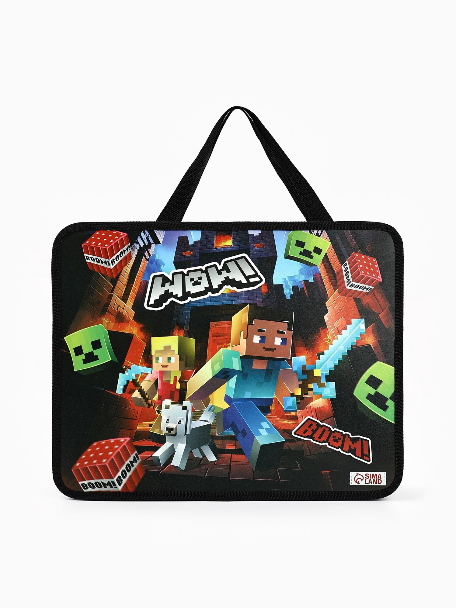 Папка для уроков труда школьная, на молнии, с ручками ArtFox STUDY