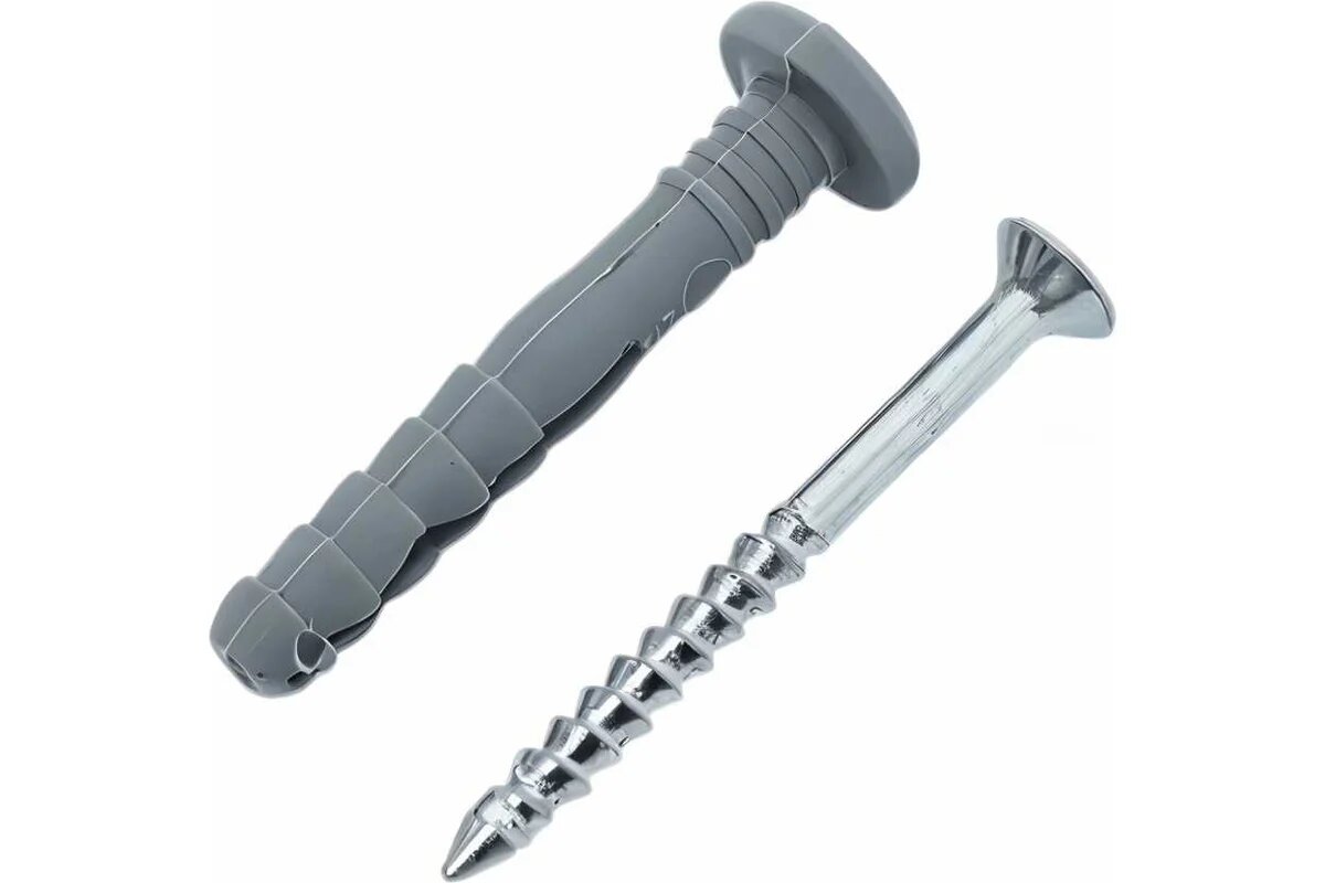 Gigant дюбель-гвоздь 6x40 грибовидная манжета полипропилен упаковка 300 шт для крепления