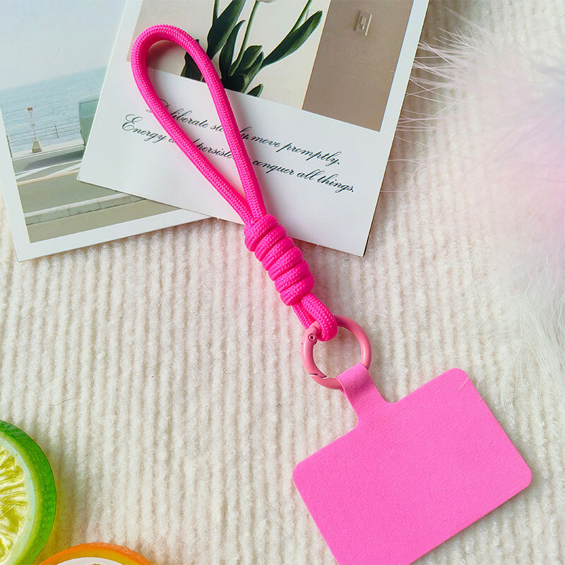 Брелок "Смелый", для телефона, розово-красный