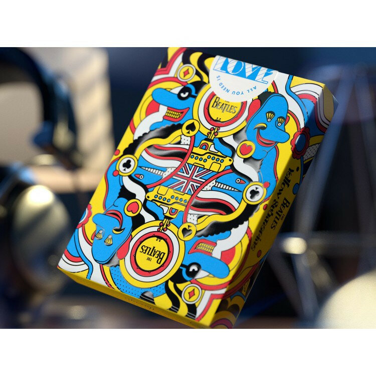 Игральные карты Theory11 Yellow Submarine The Beatles / Желтая Подводная Лодка Битлз