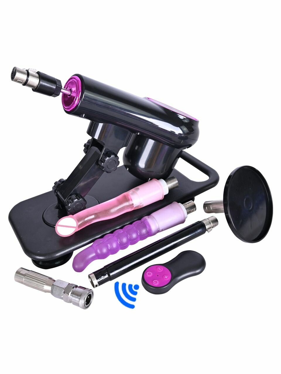 ROUGH BEAST Секс-машина с 5 аксессуарами для женщин и мужчин 3XLR Мастурбационная машина