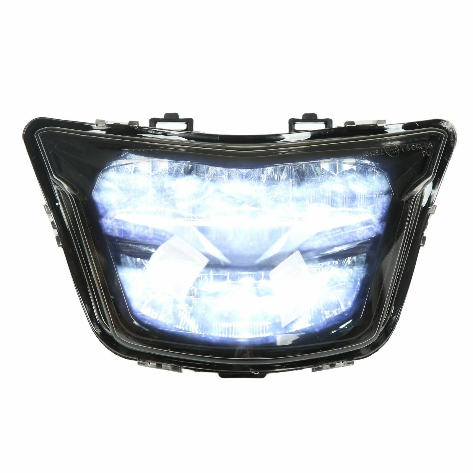 Светодиодная фара для мотоциклов Y15 Y15Z Y15ZR затемненная белая всепогодная модернизация