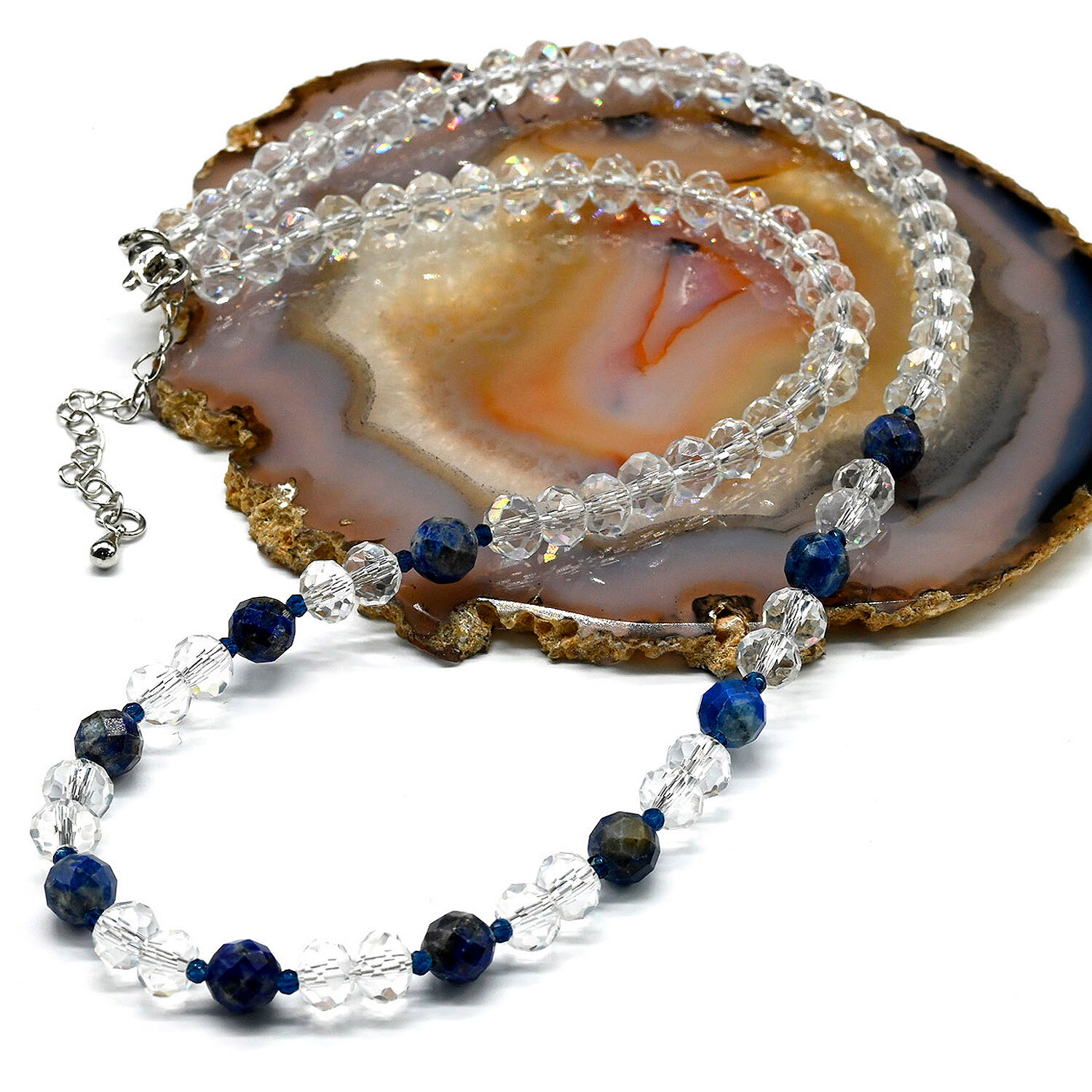 Бусы, лазурит