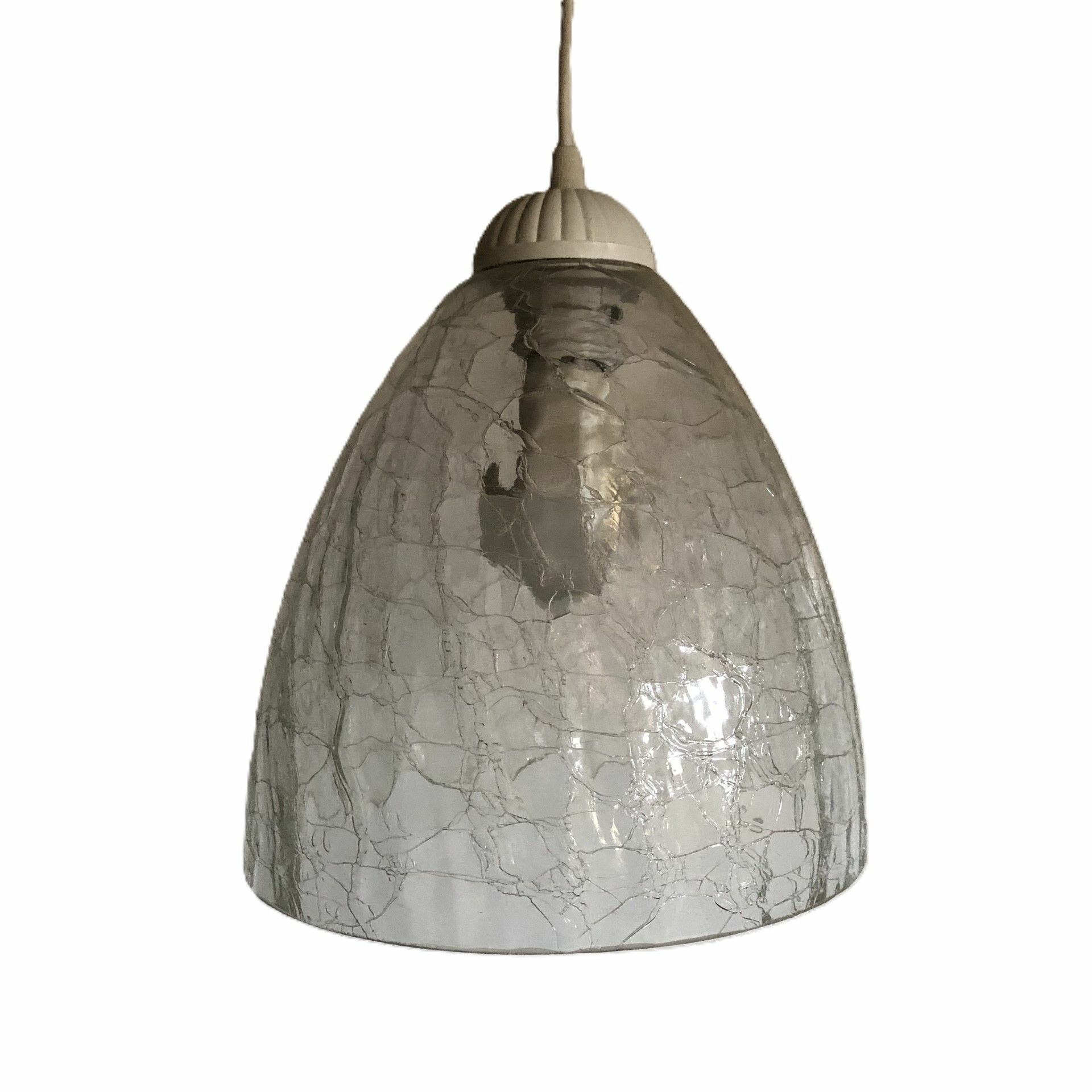 Люстра Стекло-комплект "Конус", E27, 40Вт, прозрачный плафон