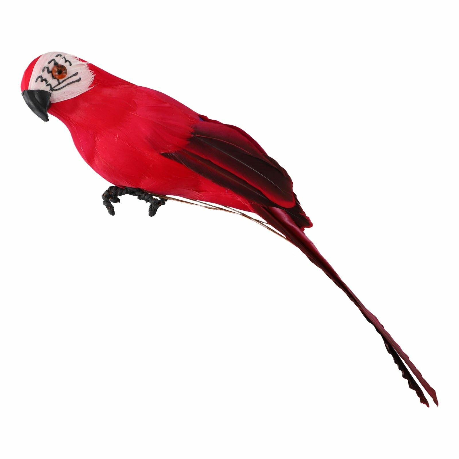 Искусственный Поддельный Попугай, Реалистичная Пернатая Птица, Имитация Садового Орнамента 25 см