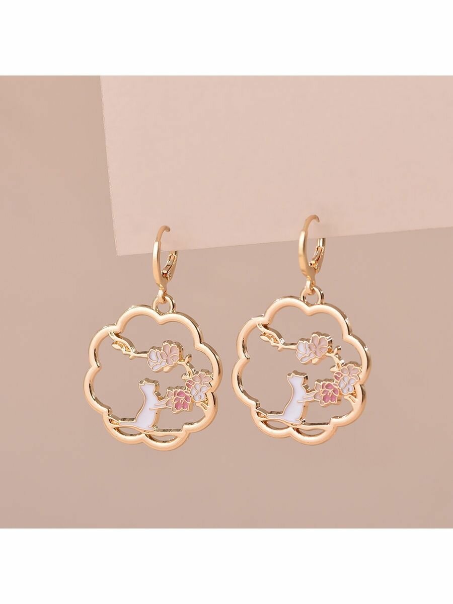 Серьги, эмаль