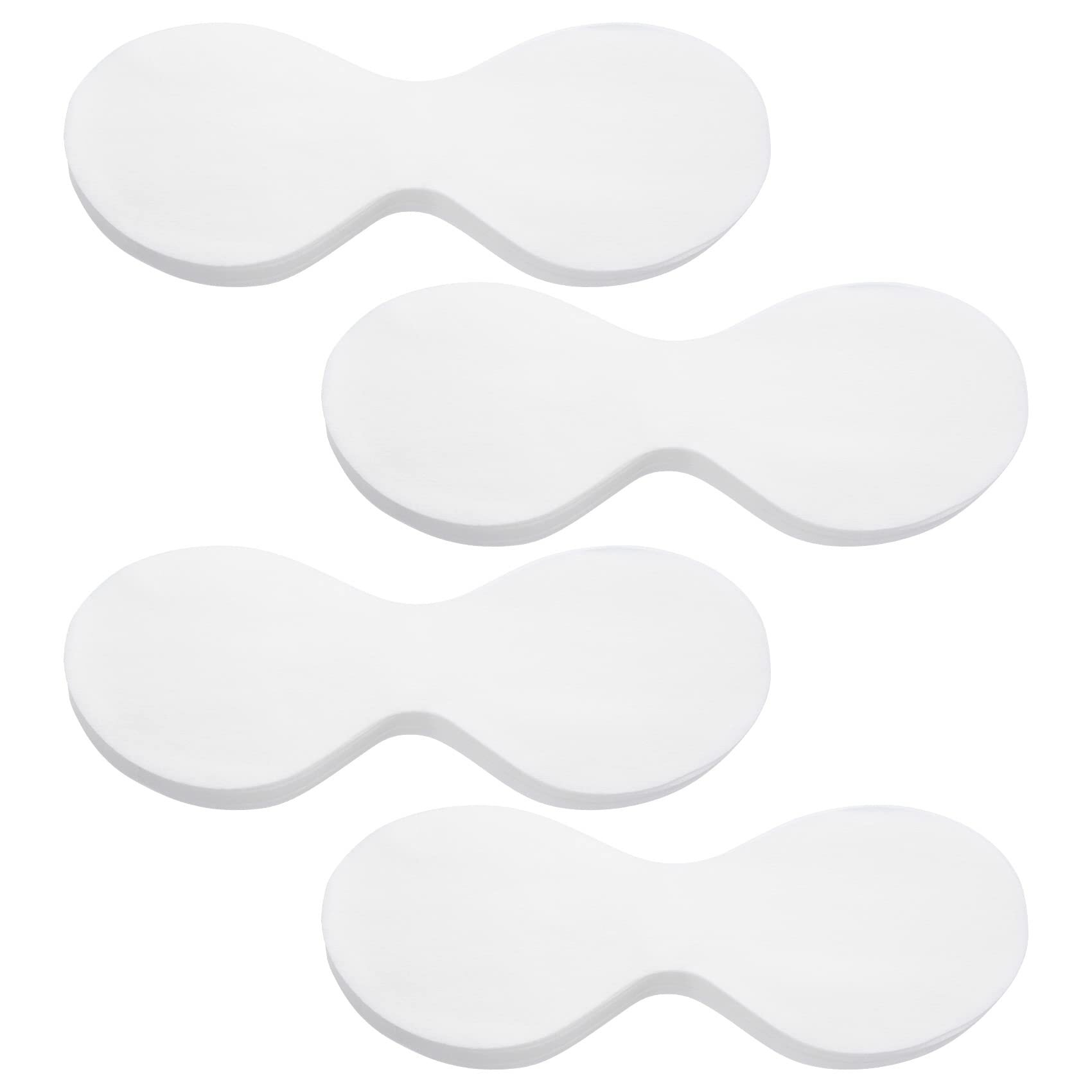 400 одноразовых нетканых салфеток для ухода за глазами, ватные диски для лица, спа, прозрачная маска для глаз, косметические салфетки для ухода за кожей, спа, увлажняющая обертка