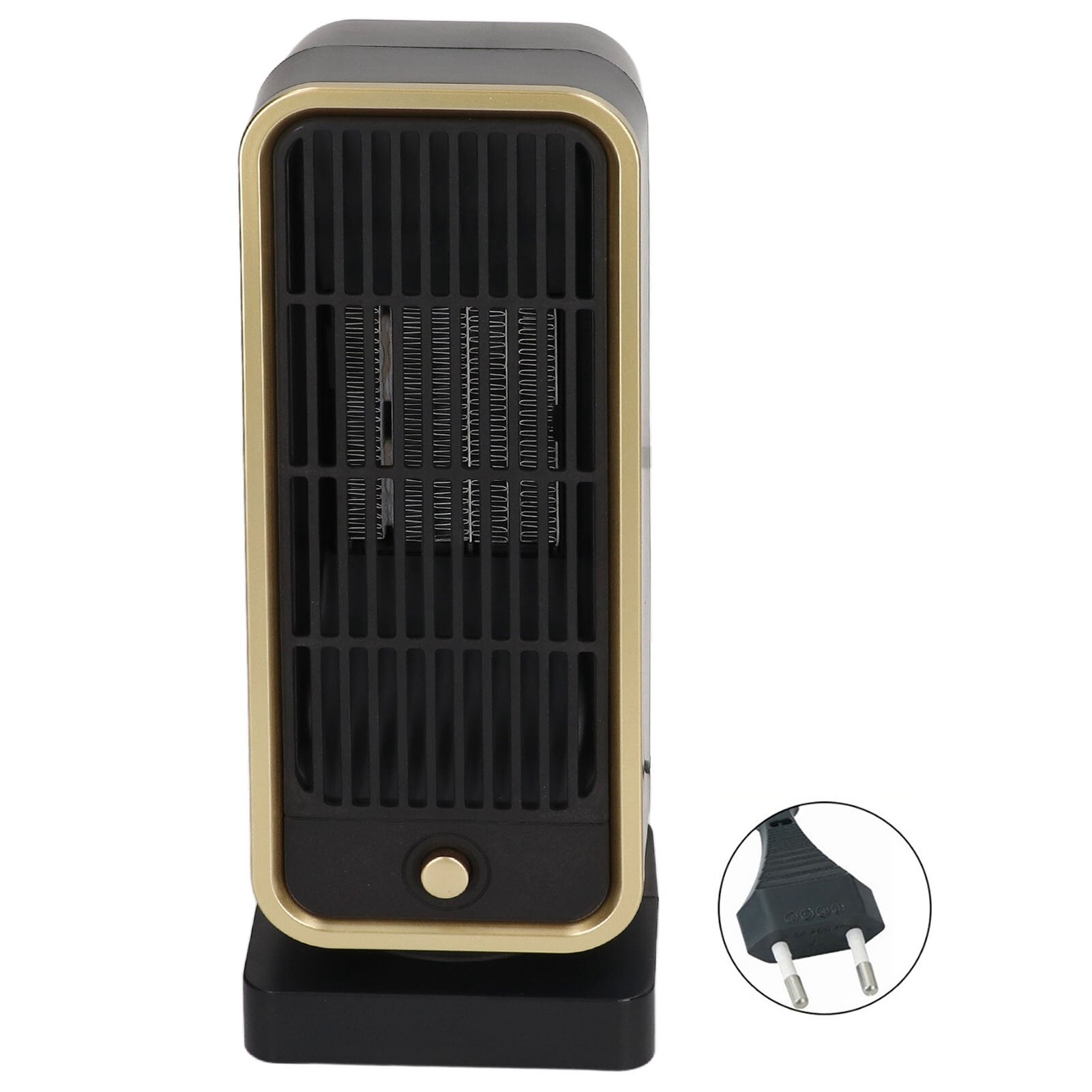 Тепловентилятор 3S с защитой от опрокидывания, энергосберегающий, бесшумный, с PTC-термистором и керамическим теплообменником, 500 Вт, вилка европейского стандарта, 220-250 В.