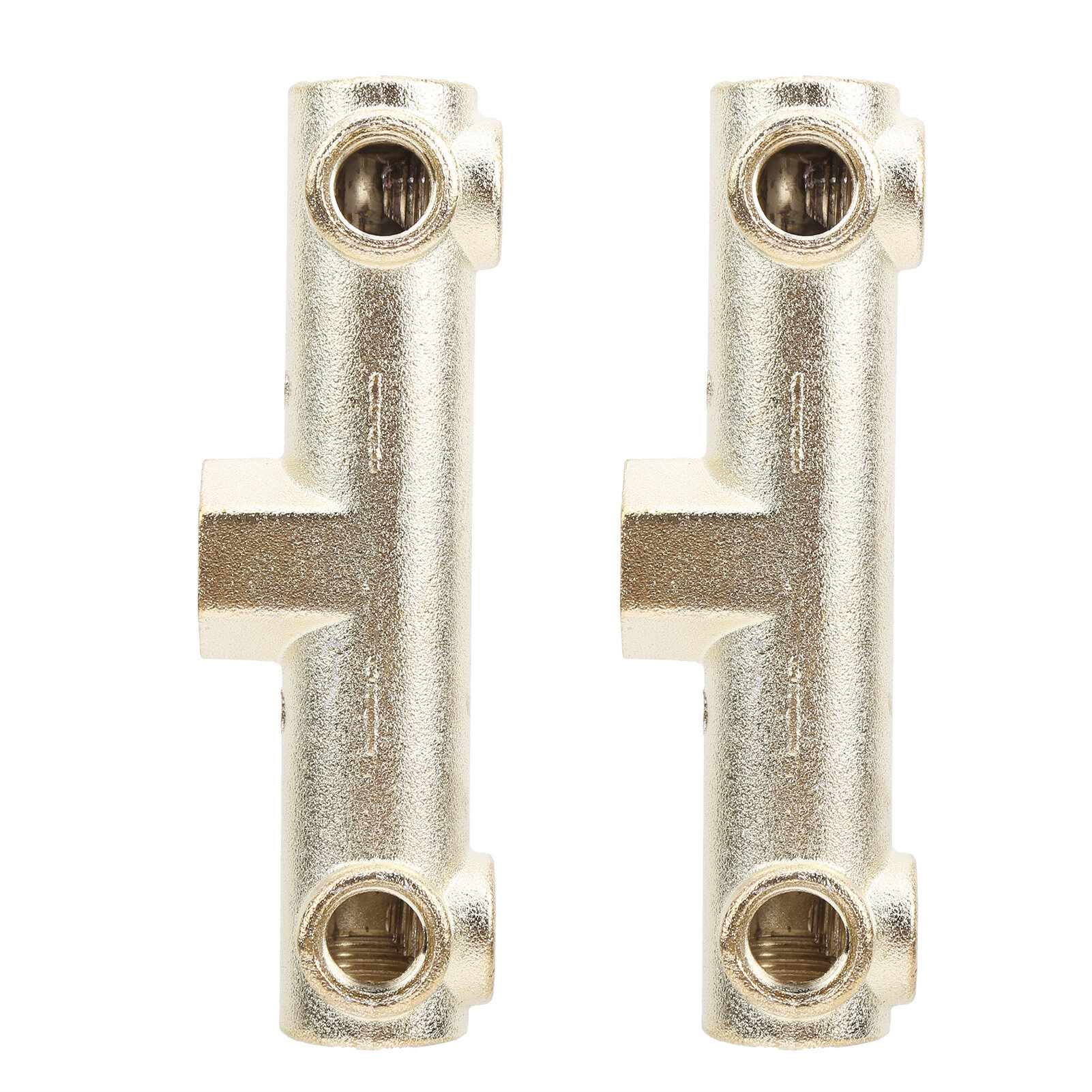 2 шт. 6-ходовой клапанный соединитель G3/8 из литого алюминия, узел переключателя воздушного насоса, компрессорное оборудование