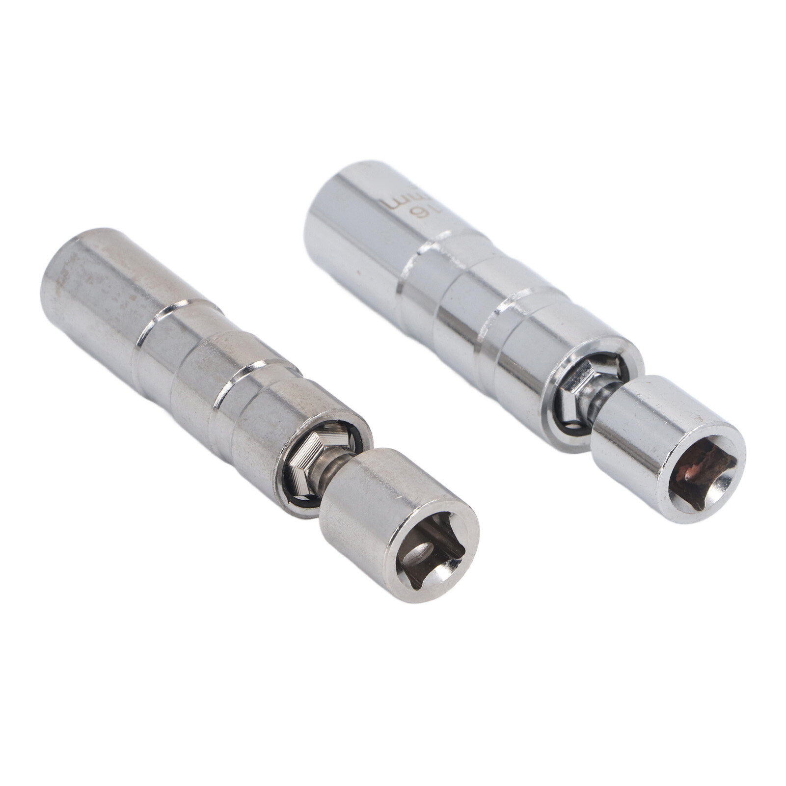 2 шт. Свечной ключ 14 мм 16 мм 3/8 дюйма 12-гранный магнитный поворотный набор свечных ключей для ремонта автомобиля