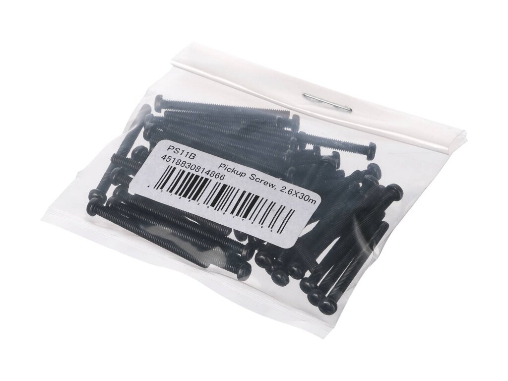 PS-11B Саморез 2,6х30мм, 50шт, черный, Hosco