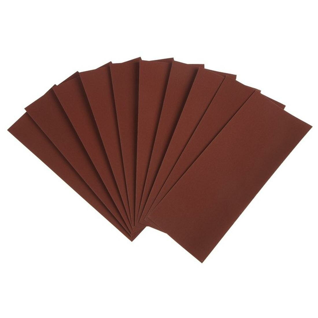 Шкурка шлифовальная в листах тундра, на бумажной основе водост, 115 х 280, Р800, 10 шт.