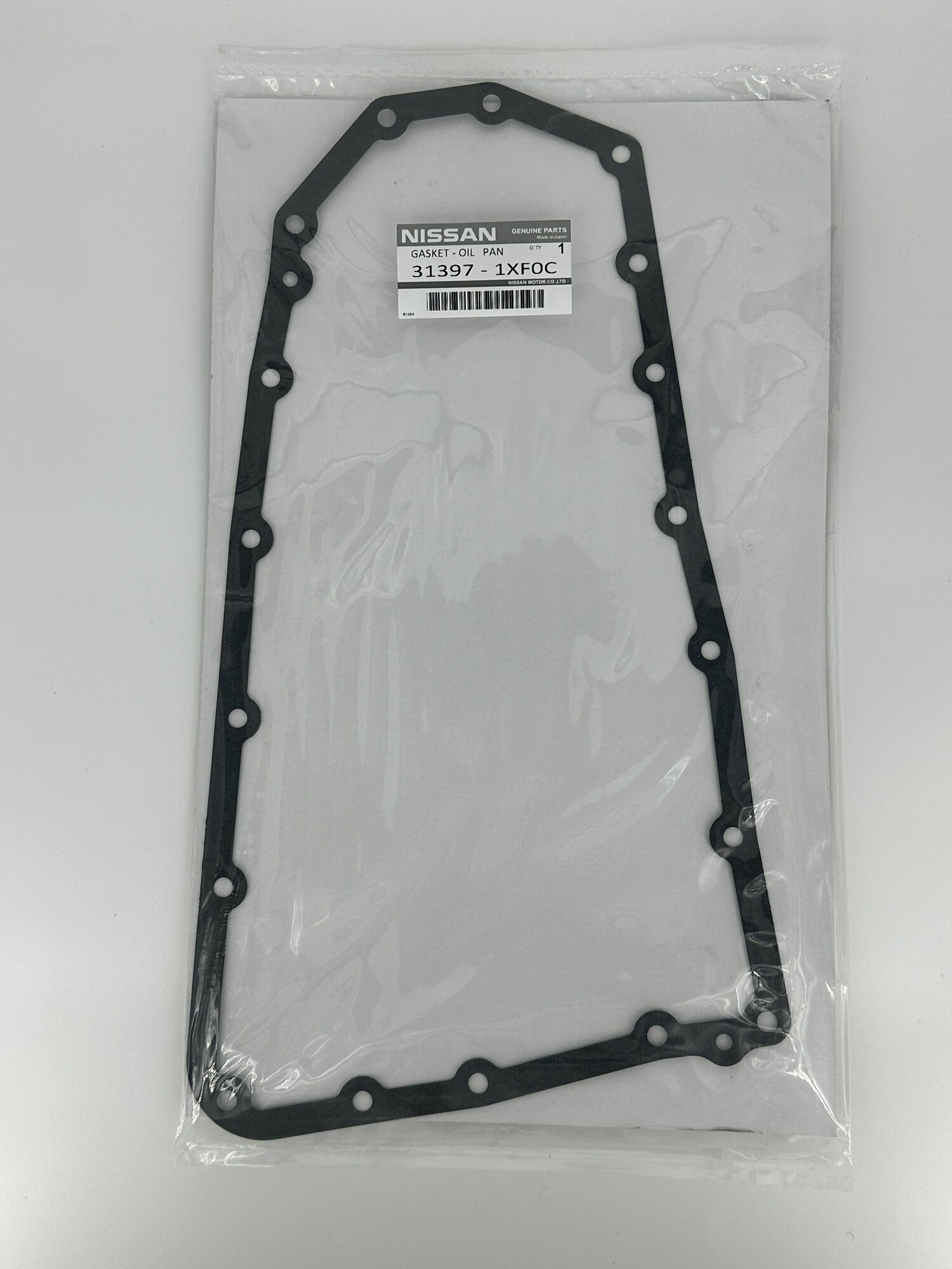 Прокладка поддона АКПП 31397-1XF0C, для Nissan/Renault, металлическая