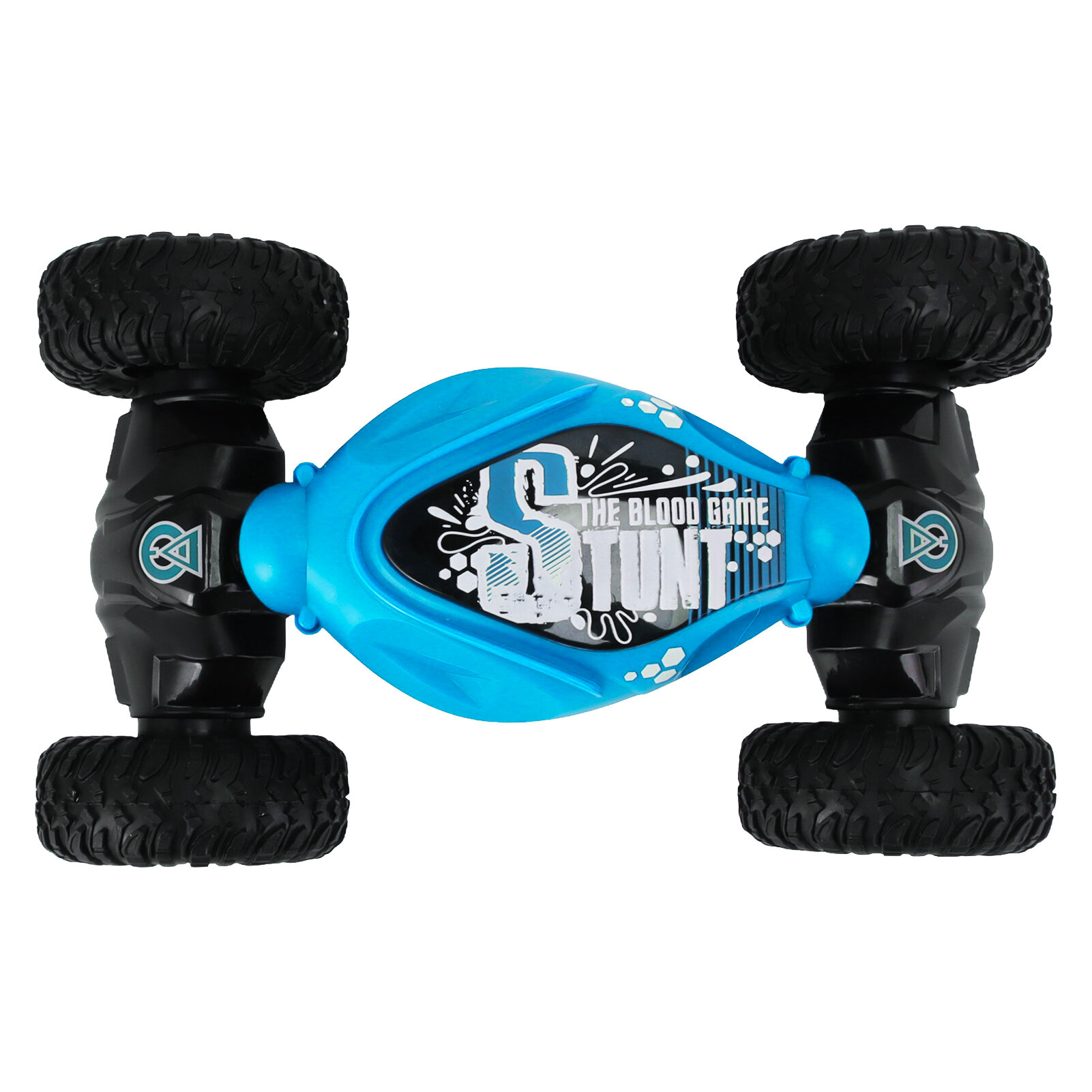 Радиоуправляемая трюковая машина 1/16 4WD 2.4G с беспроводным пультом дистанционного управления, акробатическая трюковая машина для детей, синий