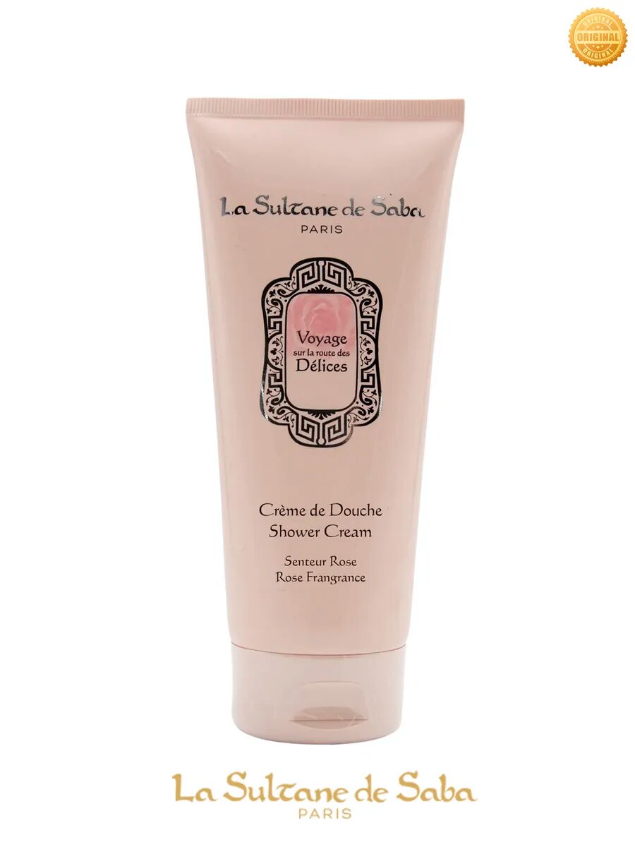 Крем Гель для душа Роза