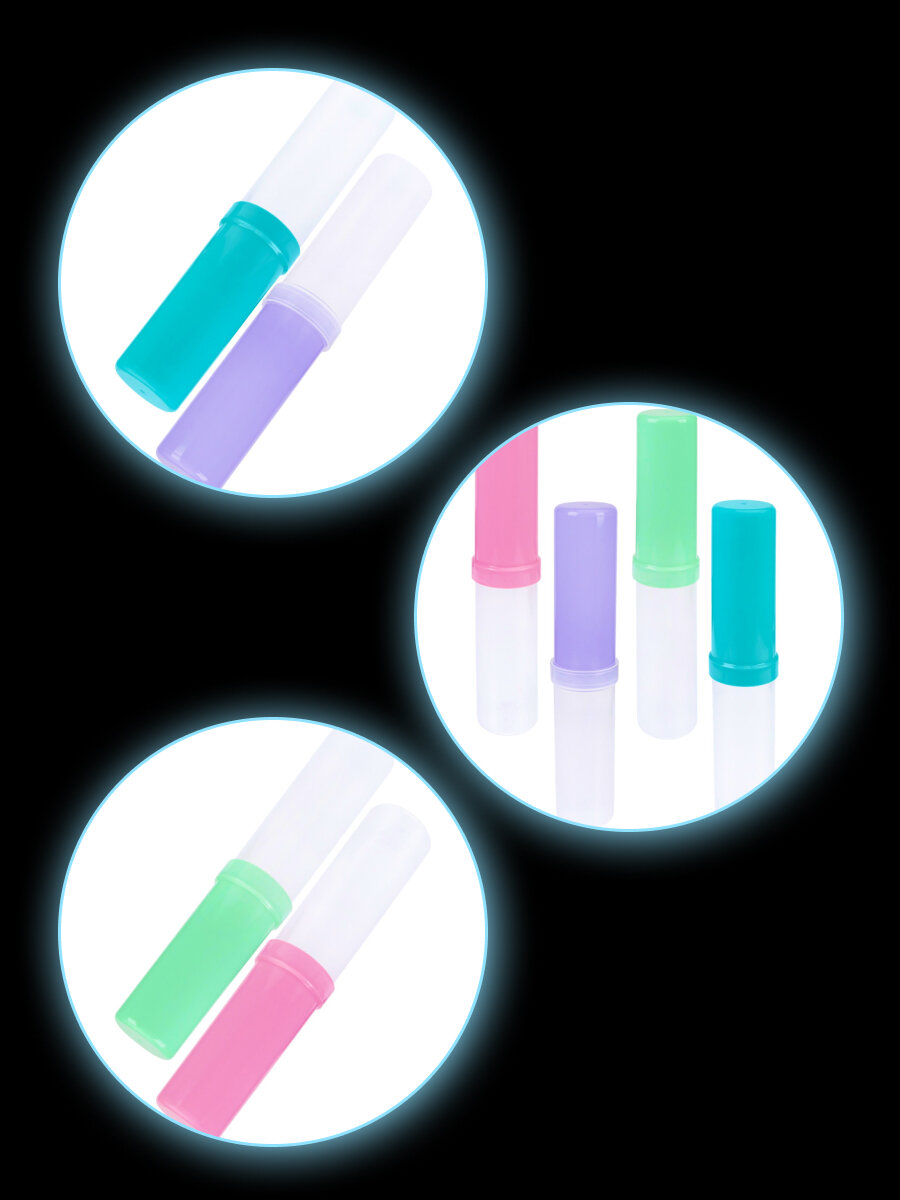 Пенал-тубус (40 х 215 мм) "Прованс", Calligrata, пастельные цвета, микс