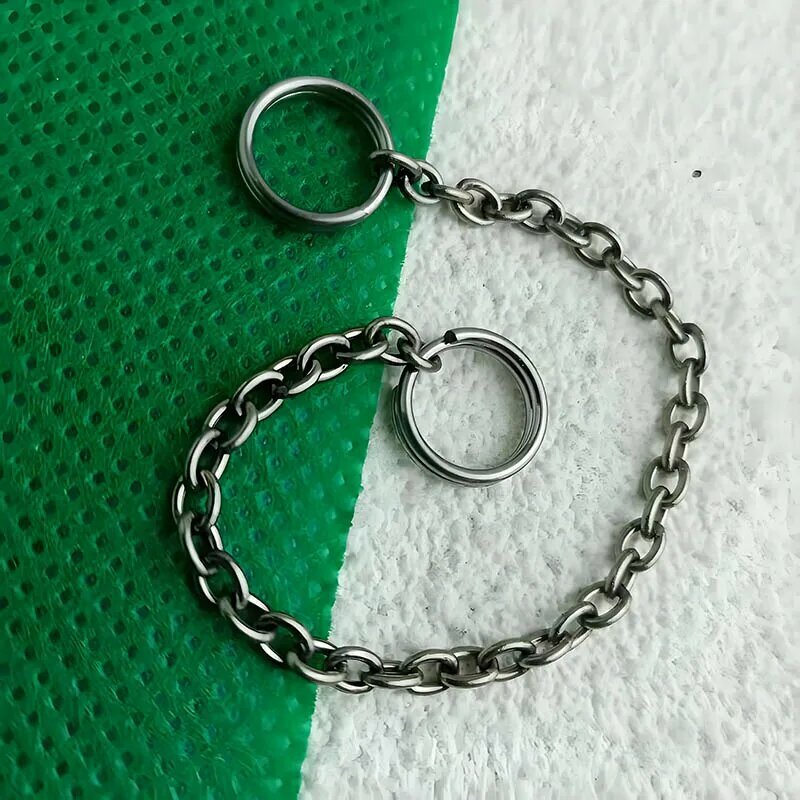 Цепочка из чистого титана i-souled 3/3.5/4.5 мм 10 см 20 cm length, 4.5 O chain