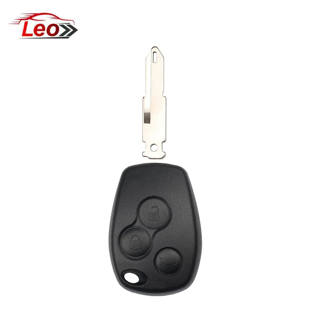 Автомобильный дистанционный ключ Leo для Renault Duster Modus Clio 3 Twingo DACIA Logan Sandero Kangoo, 2/3 кнопки, 433 МГц, 7946/7947/4A-CHIP 3BT-53, 7946