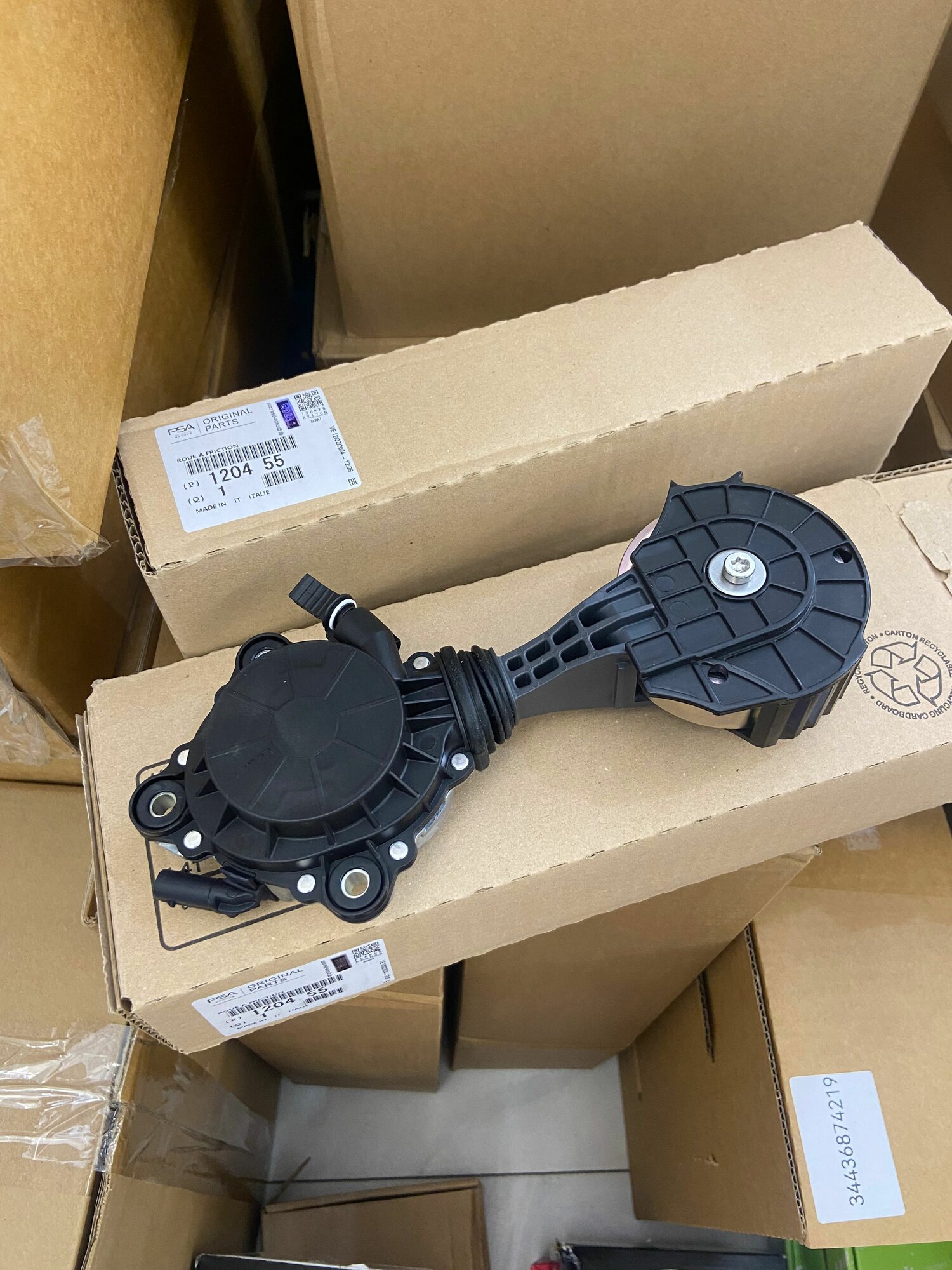 Фрикционный ролик привода помпы Citroen BMW 120455