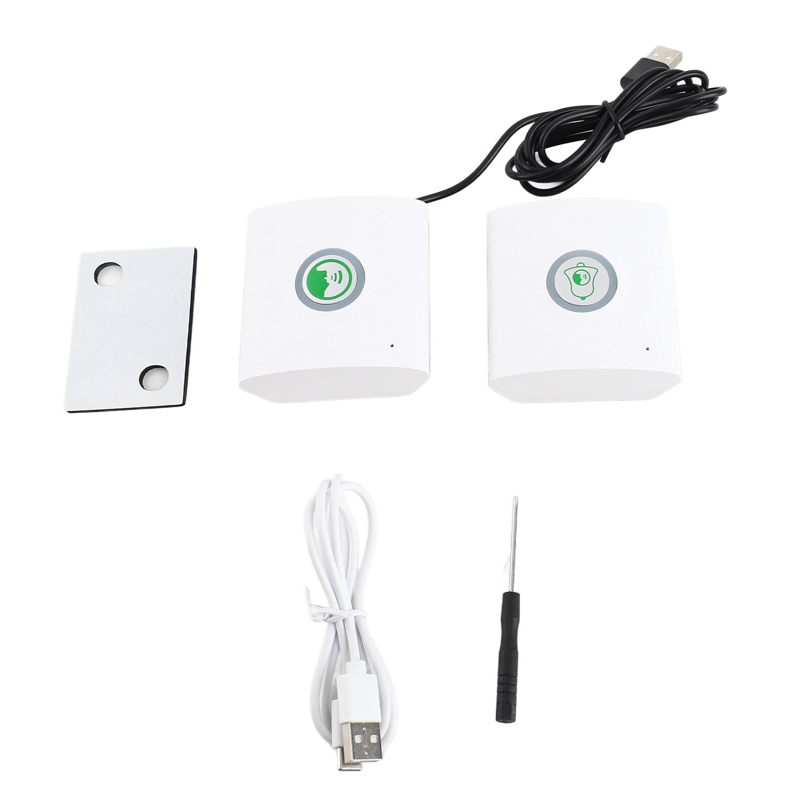 Беспроводной дверной звонок, домофон, 433 МГц, невизуальное здание, умный домофон, дверной звонок для дома, двусторонний голосовой электронный дверной звонок в режиме реального времени